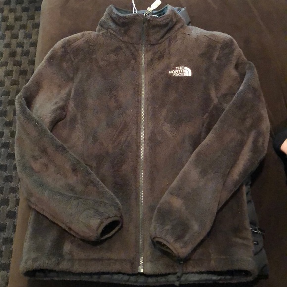 The North Face | Jackets & Coats | Fuzzy Brown North Face Jacket | Poshmark